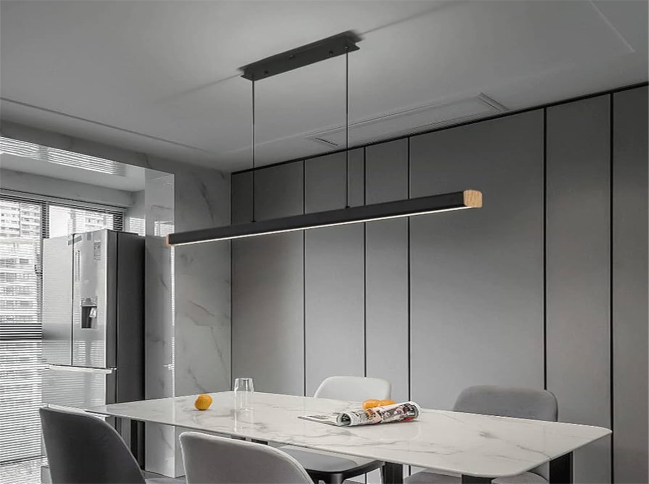 Come Illuminare il Tuo Soggiorno con Lampade LED Lineari - KOSOOM.IT