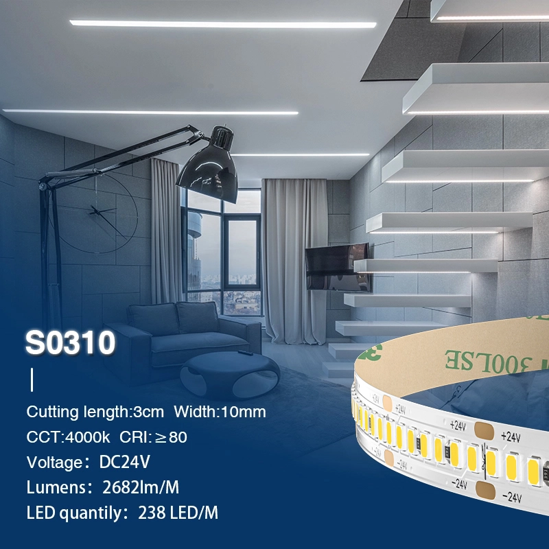 High-brightness, high-quality LED strip for plasterboardKosoom